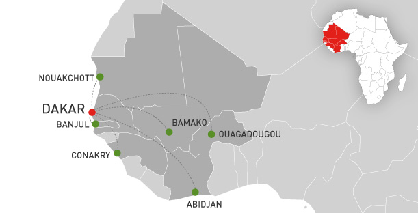 Senegal Airlines Route Map | World Airline News