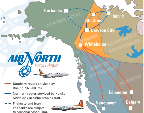 Air North Route Map | World Airline News