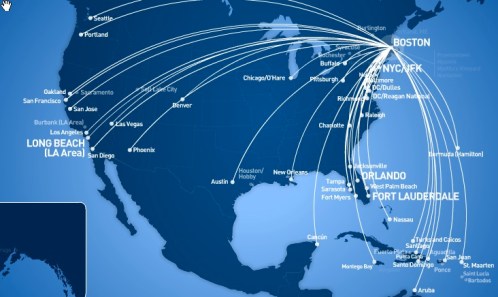 JetBlue Airways reaches the 100 mark today at Boston Logan | World ...