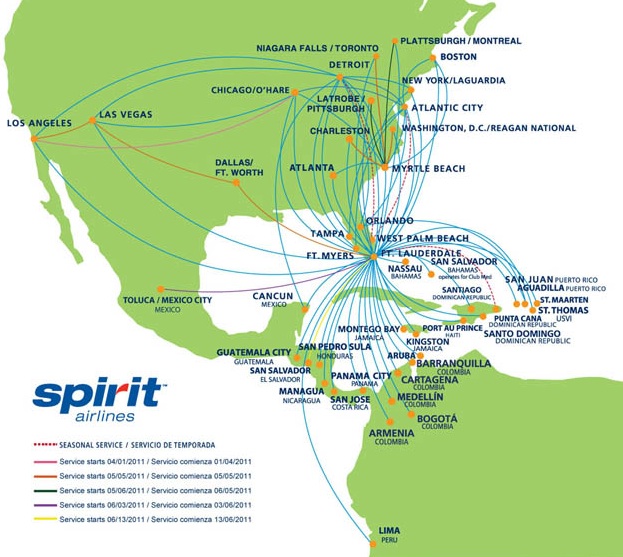 Spirit Airlines increases its low-fare presence at Chicago O’Hare ...