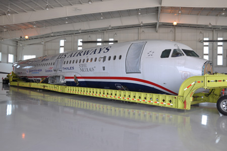 Capt. Sully’s Airbus A320 N106US finally arrives at Charlotte | World ...