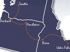 SeaPort PNW 2011 Route Map | World Airline News