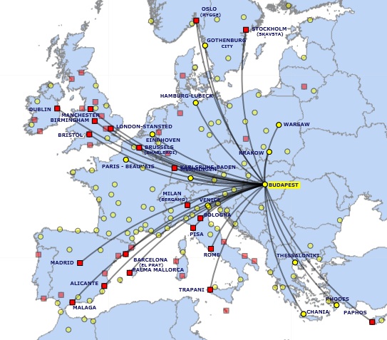Ryanair quickly fills the void at Budapest due to the grounding of ...