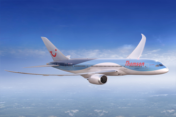 Thomson Airways to introduce a new livery for the Boeing 787 Dreamliner ...