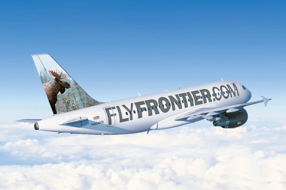 Frontier Airlines updates its livery to promote its website | World ...