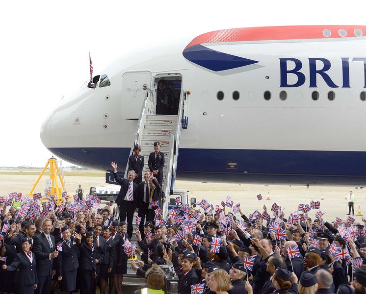 British A380 Arrival (Airbus)(LR) | World Airline News