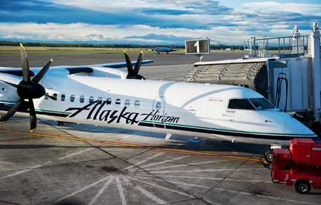 Horizon Air to use Q400 warm air bridges at Fairbanks, Alaska | World ...