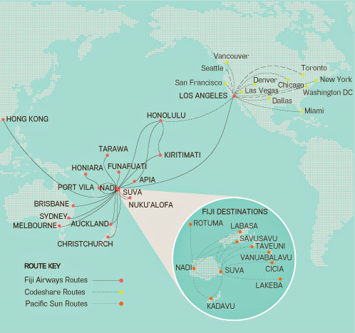 Fiji Airways announces two new routes from Suva | World Airline News