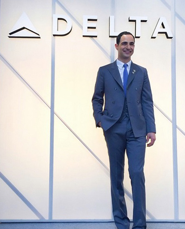 Delta teams up with NY designer Zac Posen for new crew uniforms | World ...