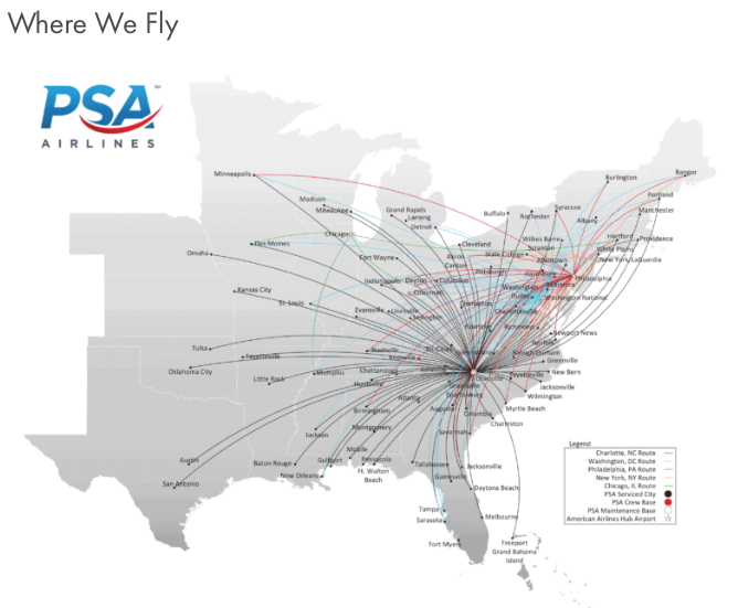PSA Airlines announces two new crew bases at Philadelphia International ...