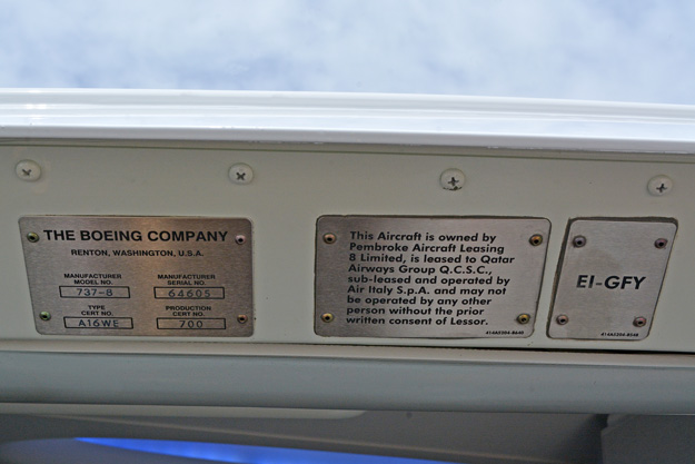 Air Italy unveils its first Boeing 737-8 MAX 8 at Milan Malpensa ...