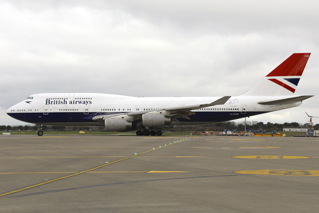 Photo of the Day: British Airways G-CIVB departs Dublin in the Negus ...
