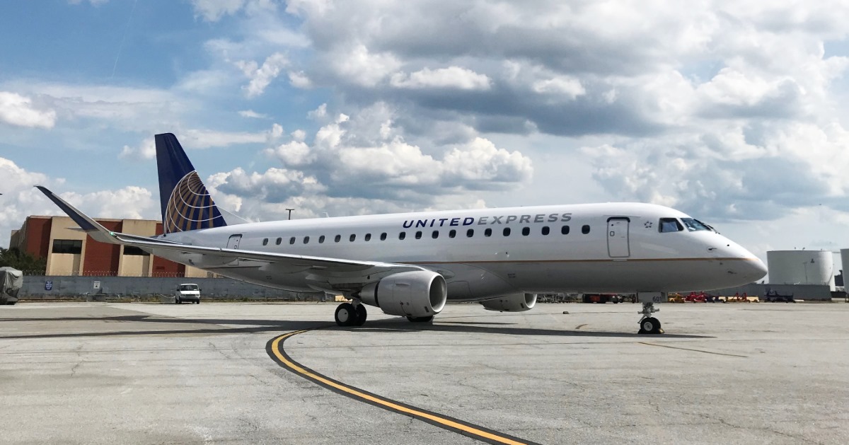 ExpressJet Airlines, a United Express carrier, begins Embraer E175 ...