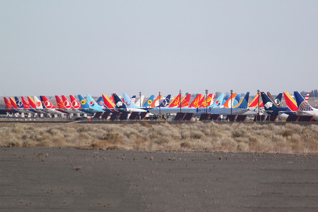 Photo of the Day: Boeing 737 MAX aircraft in storage at Moses Lake, WA ...