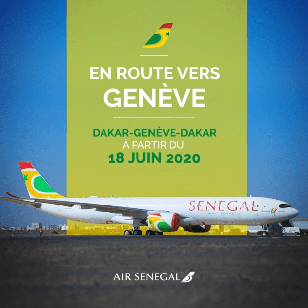 Air Senegal is coming to Geneva | World Airline News
