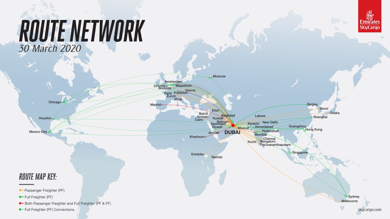 Emirates SkyCargo calibrates cargo operations to better connect global ...