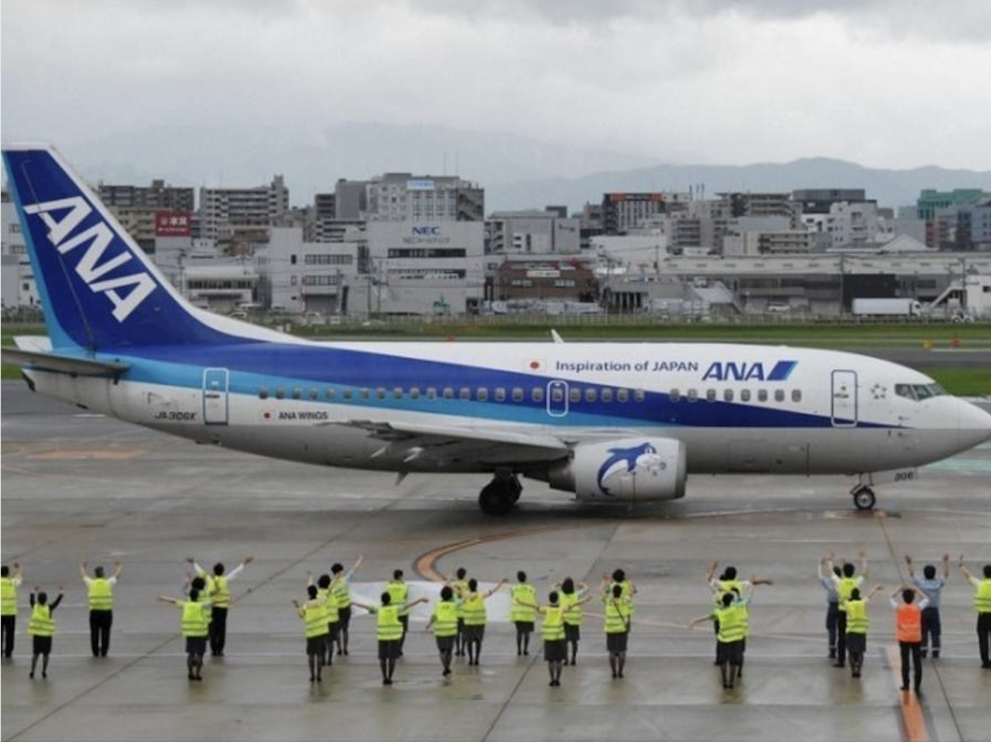 ANA flies its last Boeing 737-500 revenue flight via ANA Wings | World ...