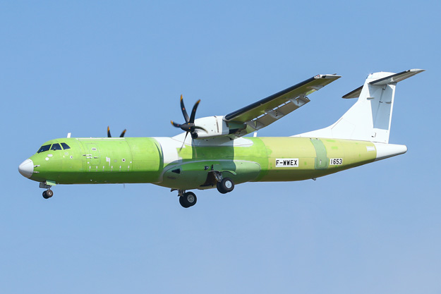ATR’s first ever purpose-built regional freighter takes flight | World ...