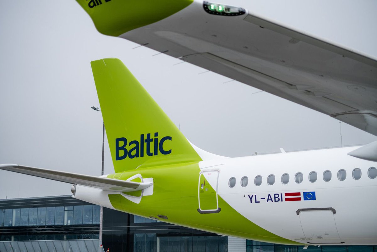 airBaltic adds its 35th Airbus A220-300 (YL-ABI) | World Airline News