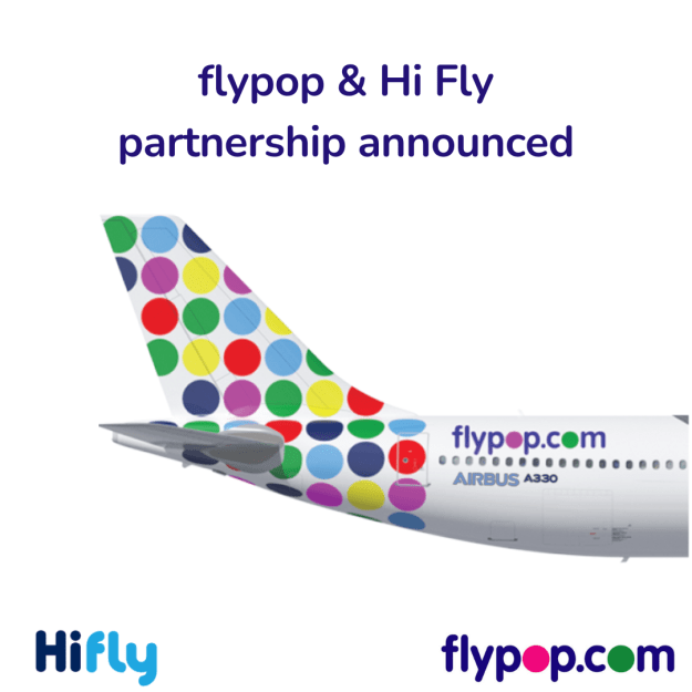 flypop partners with Hi Fly in the United Kingom | World Airline News