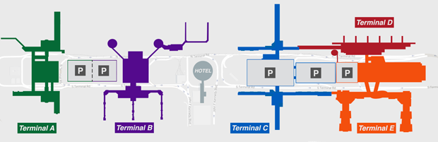 houston-terminal-map | World Airline News