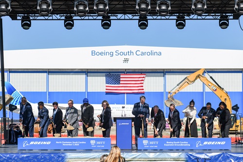 Boeing South Carolina breaks ground on 787 site expansion | World ...