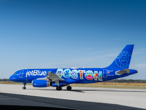 JetBlue unveils “Wicked Blue,” a Boston-inspired livery on A320 N537JT ...